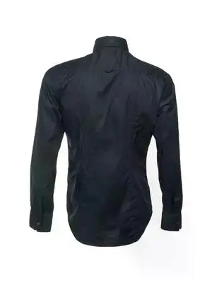 Dolce & Gabbana Embroidered Logo Slim-fit Shirt