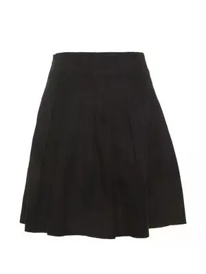 Chloé Flared Zip-up Mini Skirt