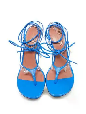 Amina Muaddi Star-charm Sandals