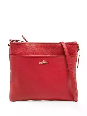 COACH VINTAGE File Cross-body Bag - Red
