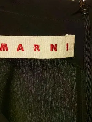 Marni Bow-detail Mini Dress