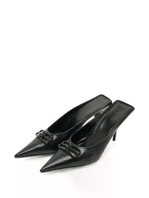 Balenciaga Knife Leather Mules