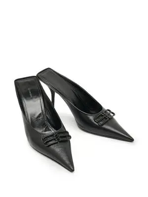 Balenciaga Knife Leather Mules