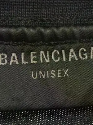 Balenciaga Distressed-logo T-shirt