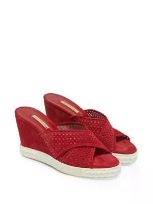 Casadei Wedge Sandals - Red