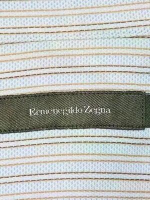 Ermenegildo Zegna Striped Long-sleeve Shirt