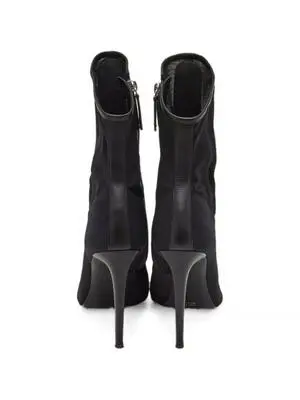 GIUSEPPE ZANOTTI Janice Mesh-panel Ankle Boots