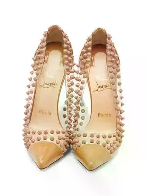 CHRISTIAN LOUBOUTIN Spike Me Pointed-toe Pumps