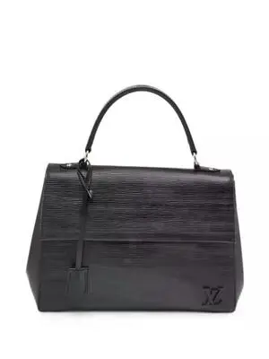 LOUIS VUITTON Cluny Mm Epi Leather Tote Bag - Black