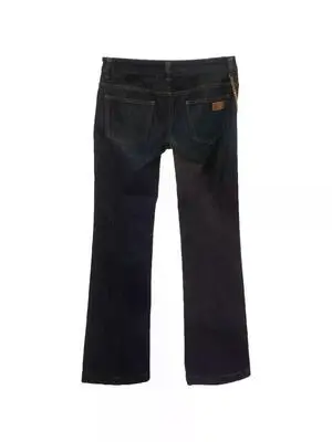Gucci Chain-detail Straight-leg Jeans - Blue