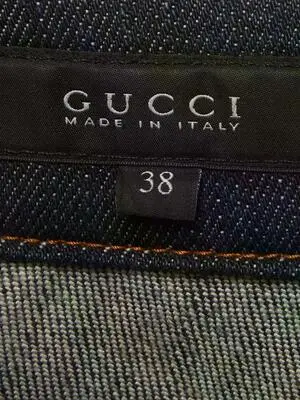 Gucci Chain-detail Straight-leg Jeans