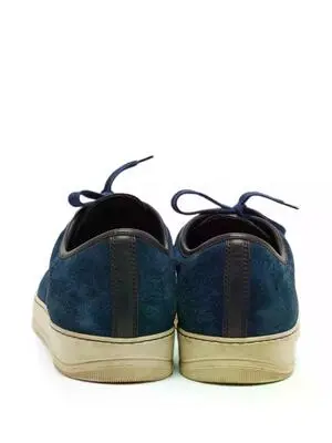 LANVIN Lace-up Suede Sneakers