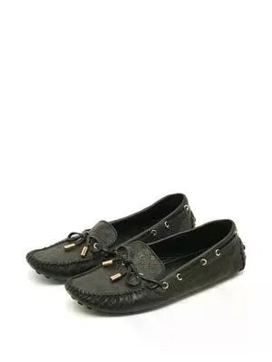 LOUIS VUITTON Gloria Monogram Loafers