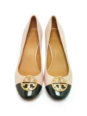 Tory Burch Chelsea Leather Heeled Pumps