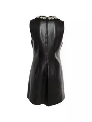 Alice + Olivia Mini Coley Pearl-embellished Dress