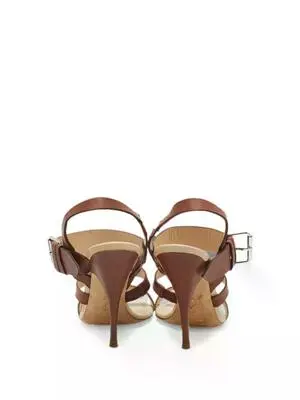 Moschino Buckle-strap Heeled Sandals