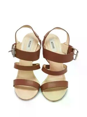 Moschino Buckle-strap Heeled Sandals
