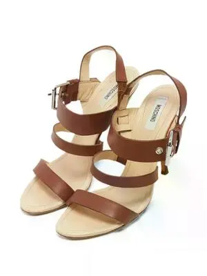Moschino Buckle-strap Heeled Sandals