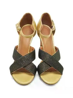 Missoni Cross-over Ankle-strap Sandals
