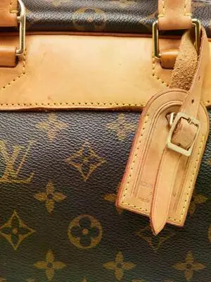 LOUIS VUITTON Monogram Canvas Deauville Handbag - Brown