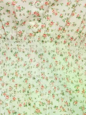 424 Floral-print Tiered Dress