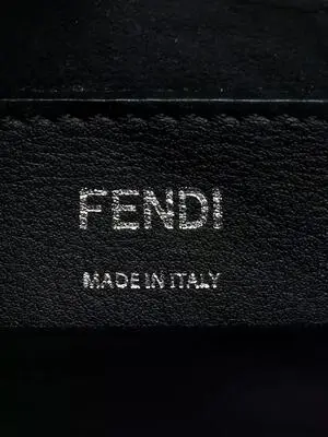 Fendi 2017 Kan I Leather Shoulder Bag