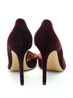 GIANVITO ROSSI D'orsay Suede Pumps