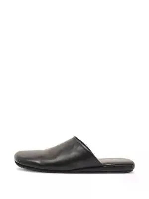 Balenciaga Cosy Flat Mules - Black
