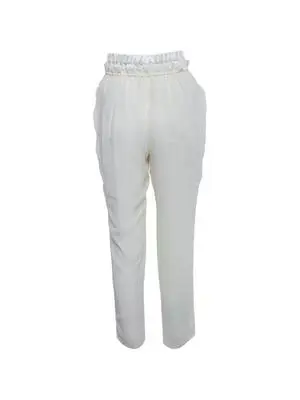 Roberto Cavalli Chiffon Cropped Trousers