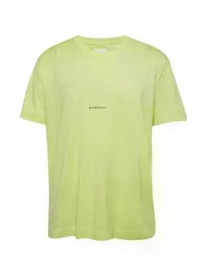Givenchy Logo-print V-stitch T-shirt