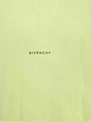 Givenchy Logo-print V-stitch T-shirt