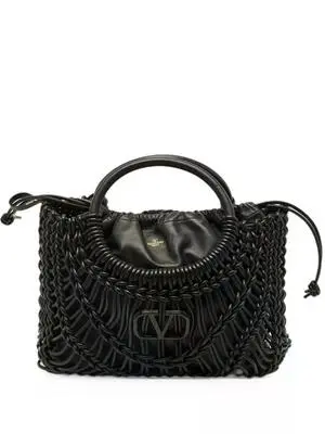 Valentino Garavani Allknots Vlogo Tote Bag - Black