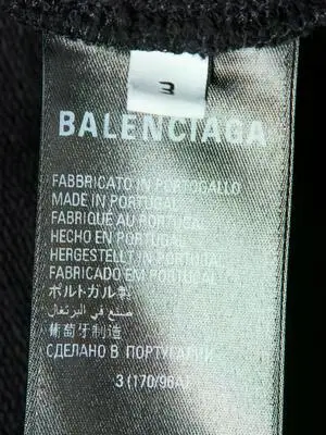 Balenciaga X Adidas Logo-embroidered Hoodie