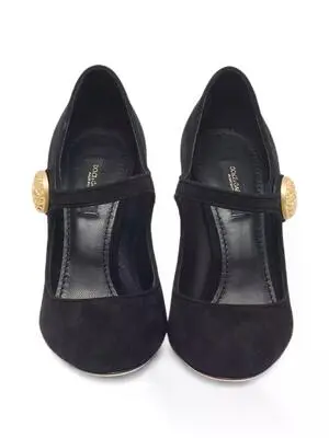 Dolce & Gabbana Vally Logo-button Pumps