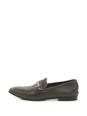 CHRISTIAN LOUBOUTIN Mj Moc Chain Loafers