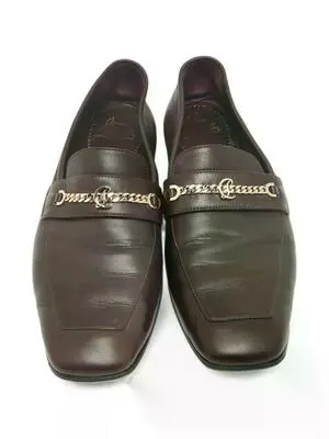CHRISTIAN LOUBOUTIN Mj Moc Chain Loafers