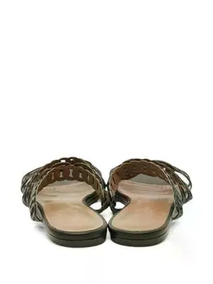 Hermès Chaine D'ancre Rivage Sandals - Black
