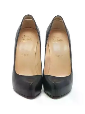 CHRISTIAN LOUBOUTIN Leather Stiletto Heel Pumps