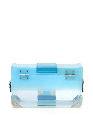 Fendi Baguette Trunk Mini Bag - Blue