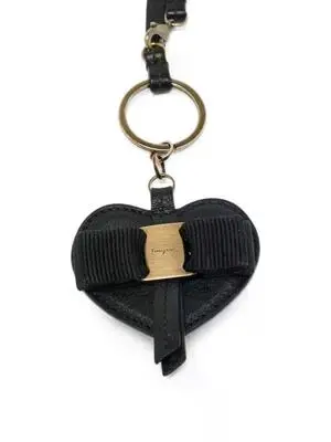 FERRAGAMO Heart-motif Keyring