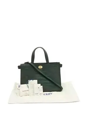 Burberry Cotswold Small Tote Bag - Green