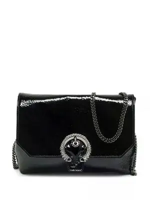 JIMMY CHOO Madeline Crystal Shoulder Bag - Black