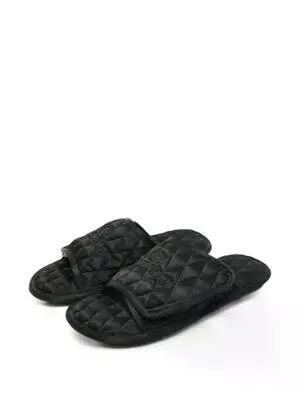 Balenciaga Quilted Satin Slides