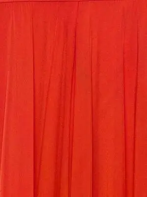 Celine Strapless Draped Midi Dress