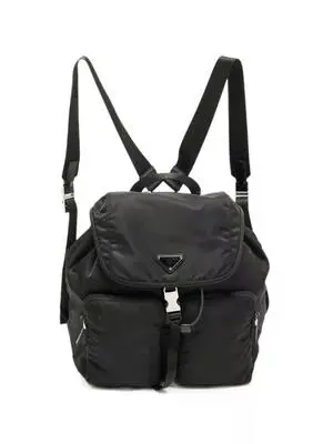 Prada Explore Nylon Backpack - Black