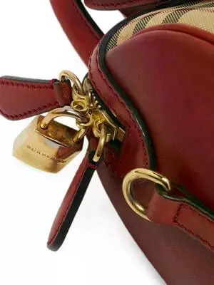 Burberry Alchester Haymarket Check Bowling Bag