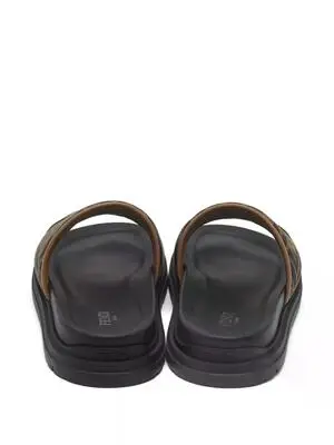 Fendi Ff Monogram Slide Sandals