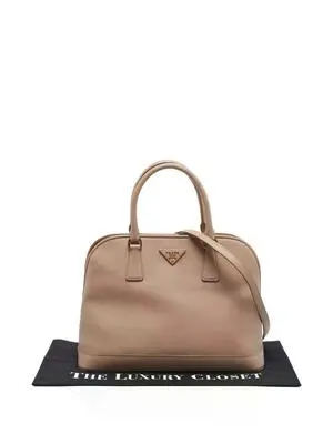 Prada Promenade Saffiano Lux Handbag