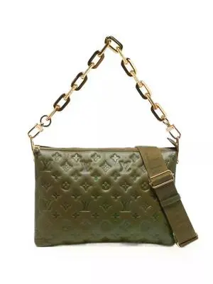 LOUIS VUITTON Mm Coussin Monogram Shoulder Bag - Green