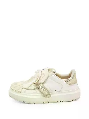 Dior Id Leather Sneakers - Neutrals